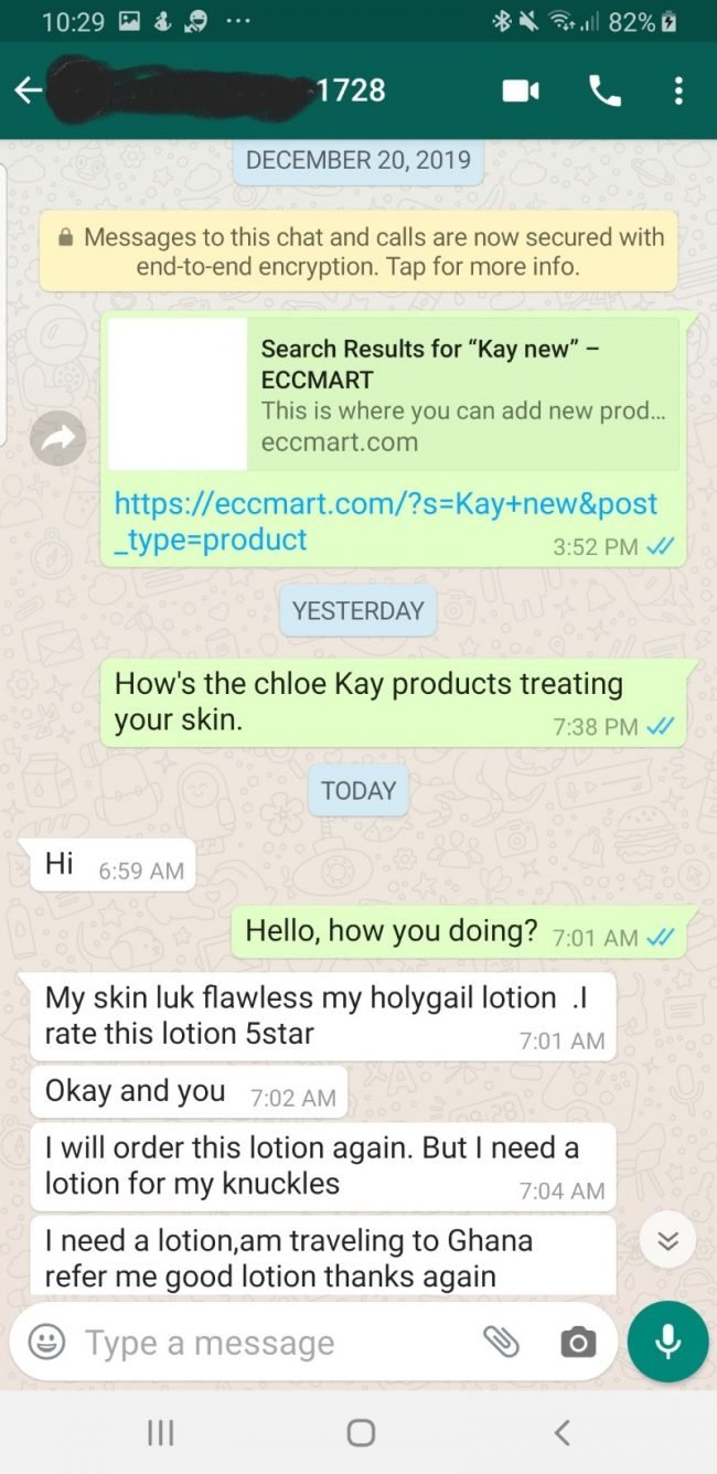Chloe Kay Half Cast Lotion and Serum – Combo – ECCMART